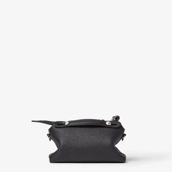 Fendi By The Way Soft Mini Black Cuoio Romano Leather Mini-bag